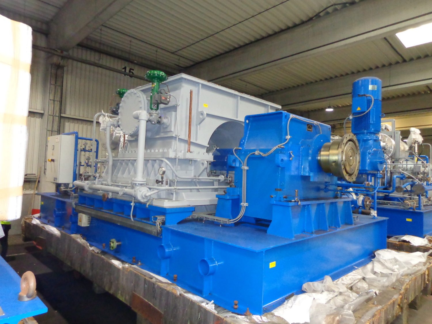 New/Unused 12 MW Steam Turbine Generator for Renewable Energy Project ...